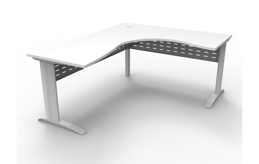 hoffdscw1515 Metal Frame Desk | Hunter Office Furniture