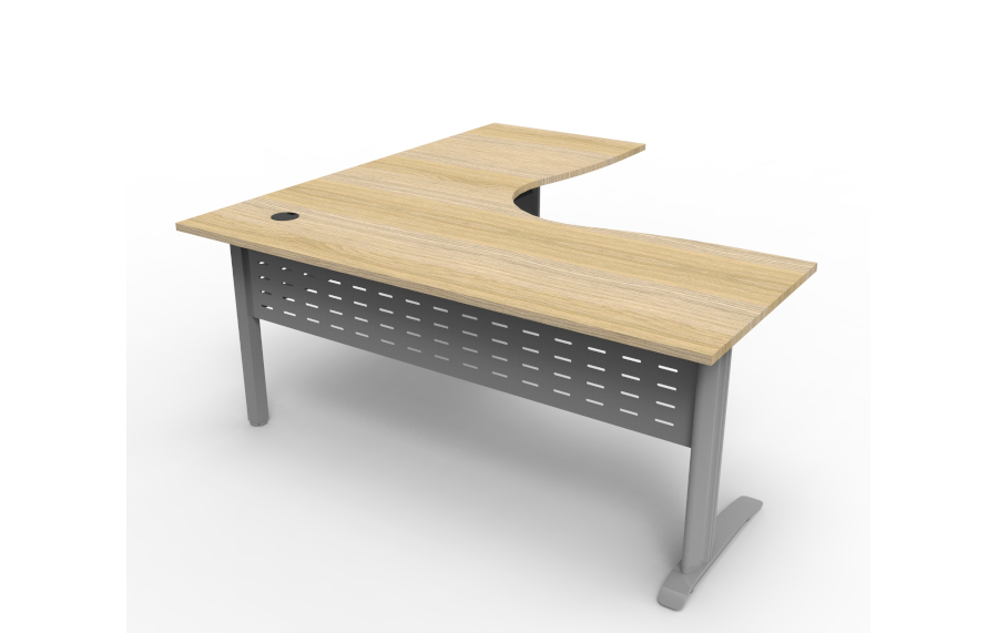 hoffdscw1818 Metal Frame Desk | Hunter Office Furniture